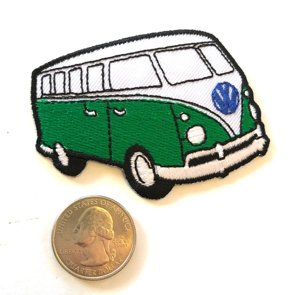 Accessories | Hippie Van Patch Iron On Vw Bus Diy Peace Volkswagen Bus Patches Boho | Poshmark